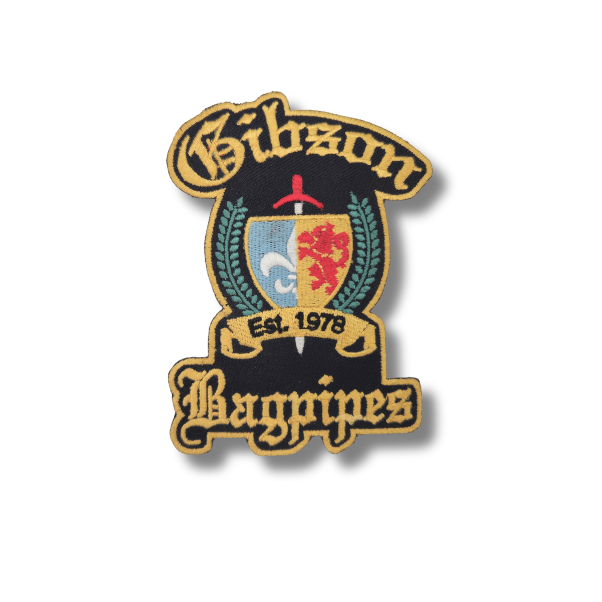 Gibson Embroidered Patch – Gibson Bagpipes