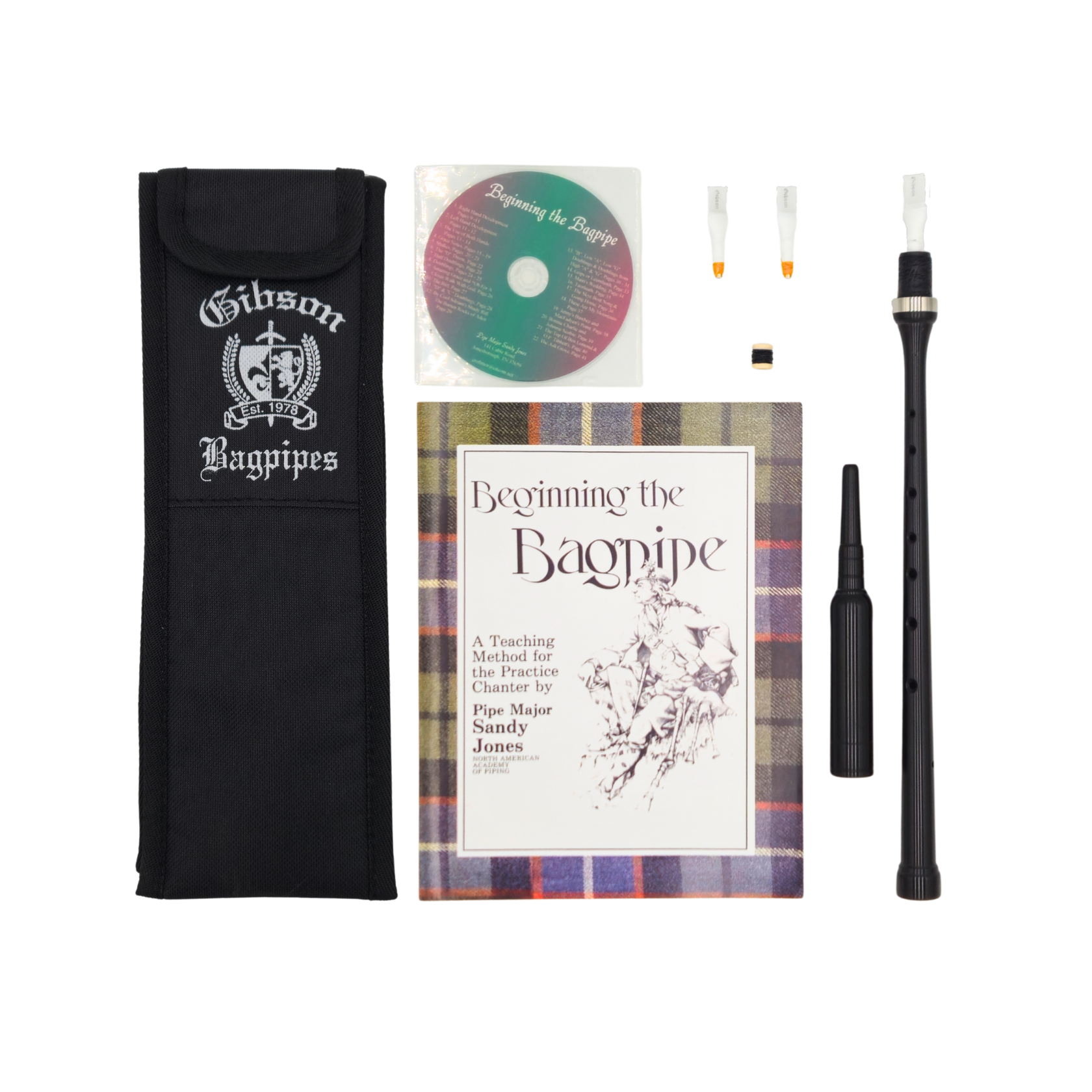 The Ultimate Bagpipe Starter Kit – Gibson Bagpipes