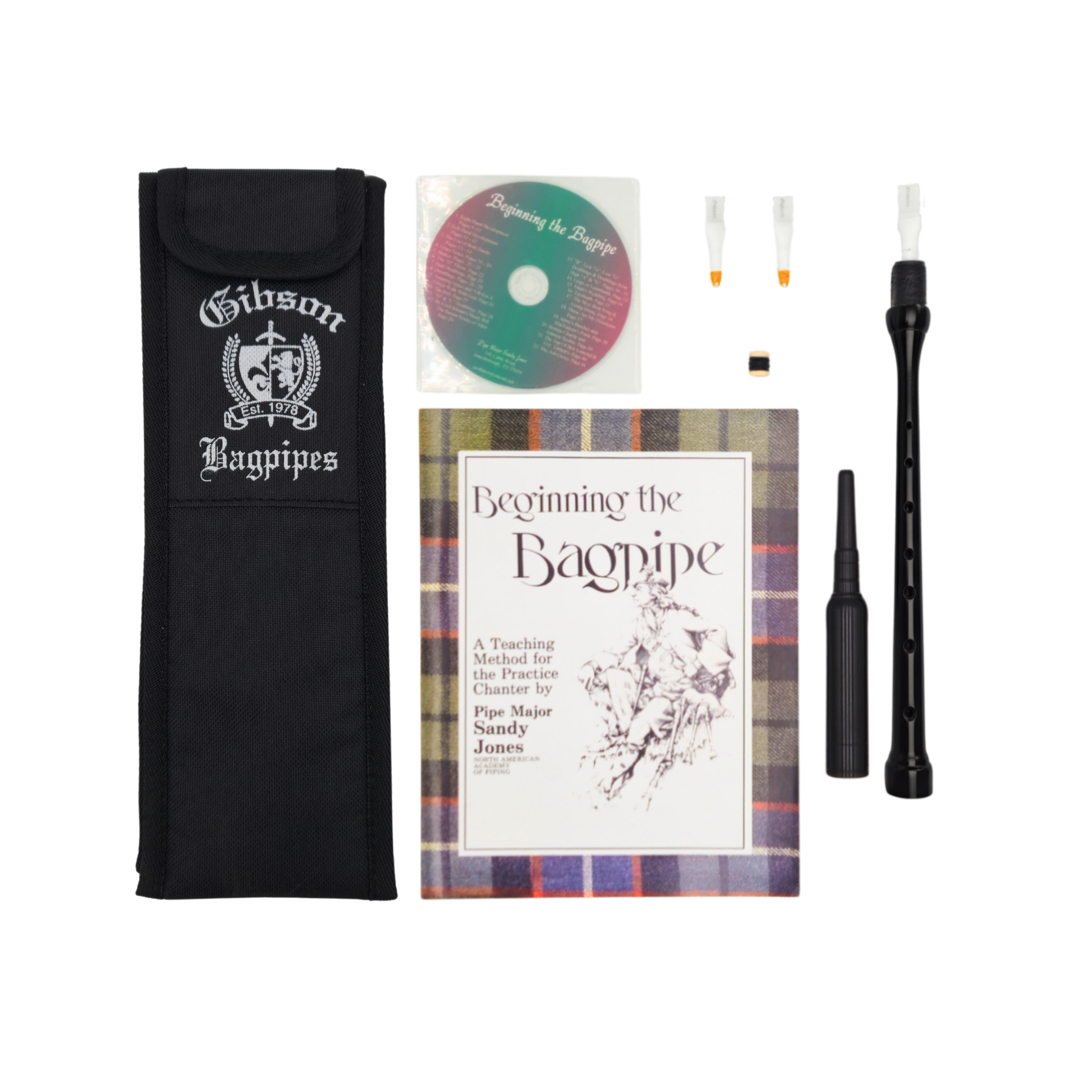The Ultimate Bagpipe Starter Kit – Gibson Bagpipes